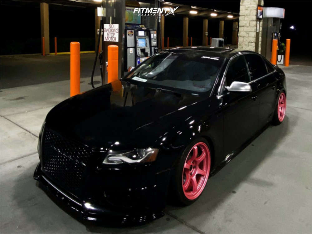 2010 Audi S4 Base with 18x9.5 Rays Engineering 57dr and Michelin 255x35 ...