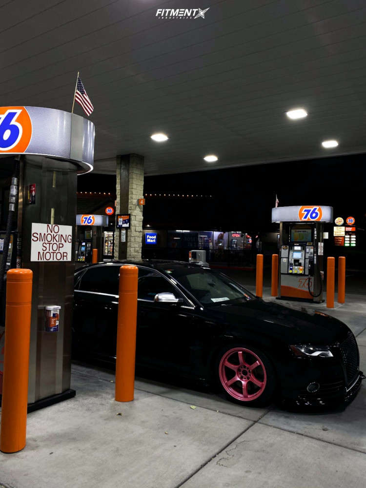 2010 Audi S4 Base with 18x9.5 Rays Engineering 57dr and Michelin 255x35 ...