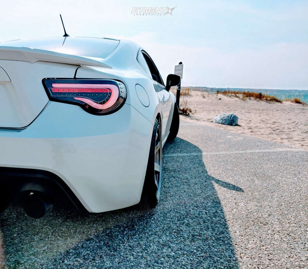 2013 Scion FR-S Base with 18x9.5 AVID1 AV6 and Nexen 245x35 on Coilovers | 1329707 | Fitment ...