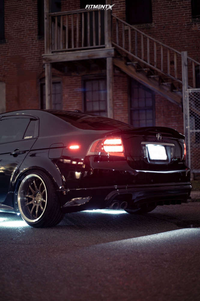 2004 Acura TL Base with 18x9.5 Aodhan Ds02 and Achilles 215x45 on ...
