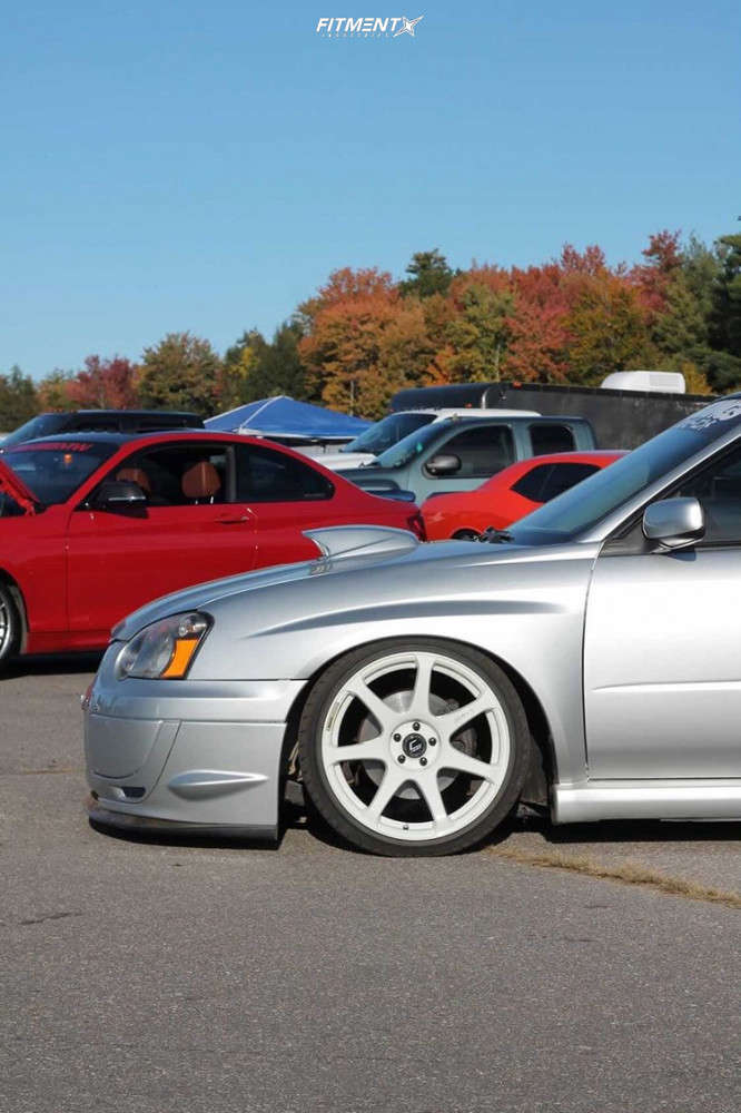 2005 Subaru WRX Base with 18x9 Cosmis Racing Mr7 and Achilles 215x40 on ...
