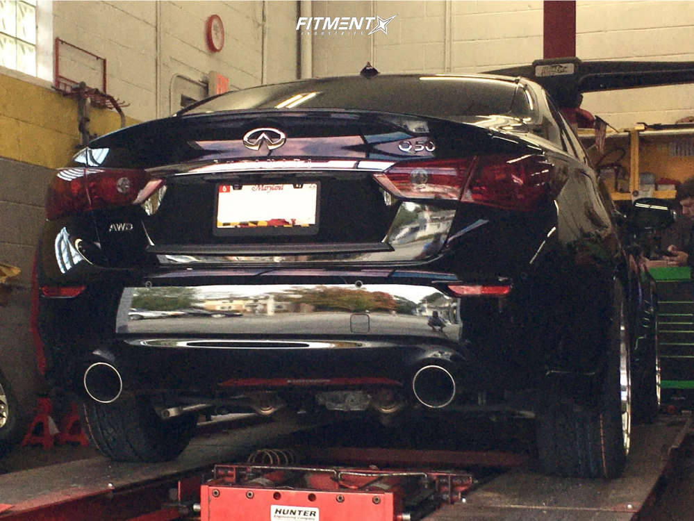 2015 INFINITI Q50 Premium with 19x9.5 MST Leman and Continental 245x40 ...