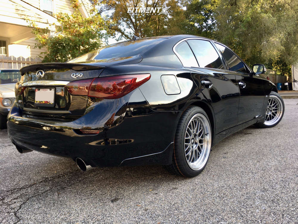 2015 INFINITI Q50 Premium with 19x9.5 MST Leman and Continental 245x40 ...