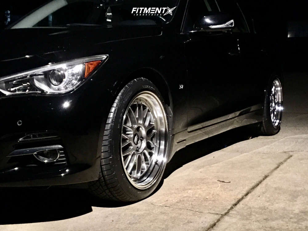2015 INFINITI Q50 Premium with 19x9.5 MST Leman and Continental 245x40 ...