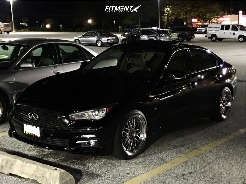 2015 INFINITI Q50 Premium with 19x9.5 MST Leman and Continental 245x40 ...