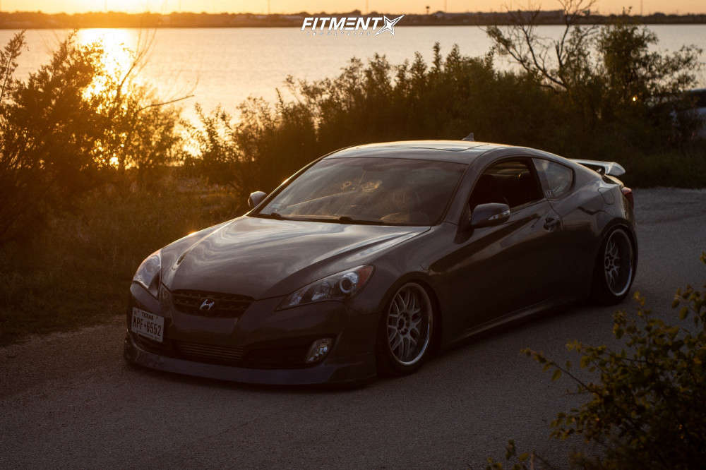 2012 Hyundai Genesis Coupe 3.8 Track with 18x9 XXR 526 and Federal ...
