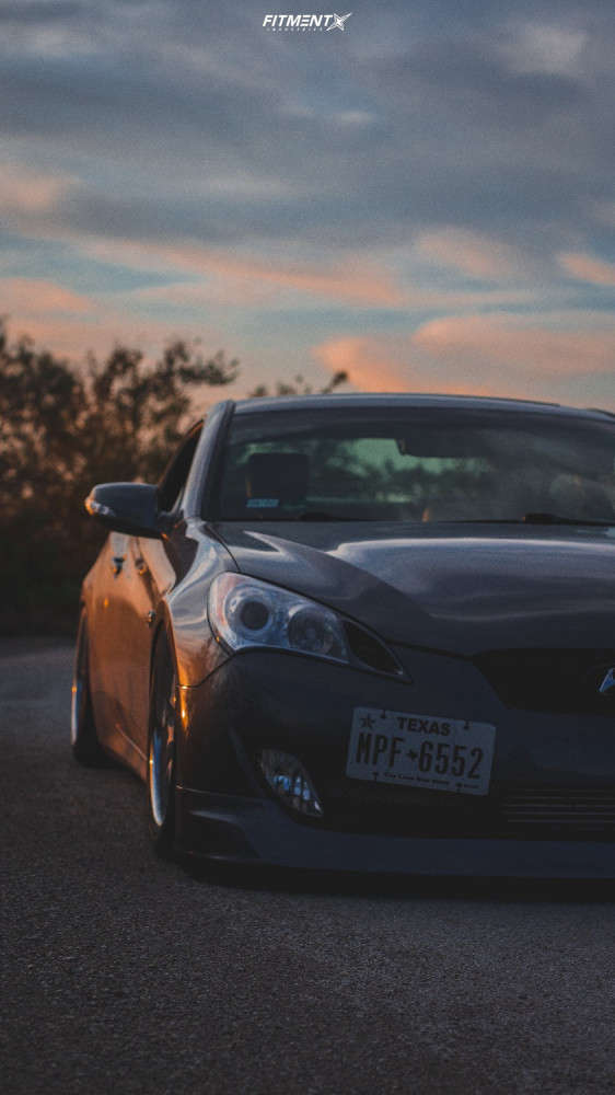 2012 Hyundai Genesis Coupe 3.8 Track with 18x9 XXR 526 and Federal ...