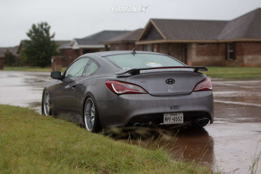 2012 Hyundai Genesis Coupe 3.8 Track with 18x9 XXR 526 and Federal ...