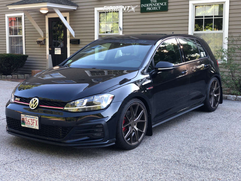 2018 Volkswagen GTI S with 19x8.5 Verde Axis and Firestone 235x35 on ...