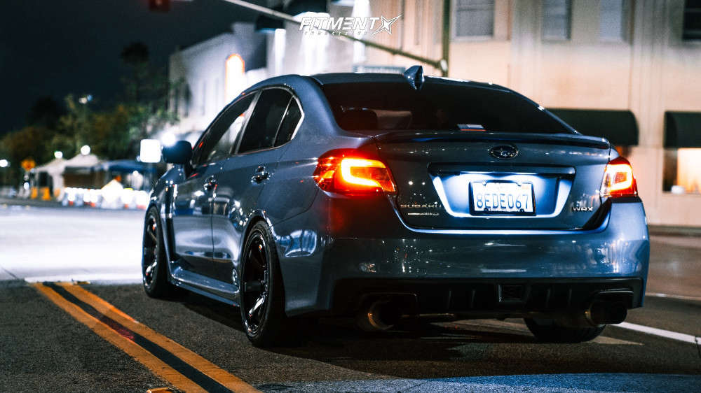 2018 Subaru WRX Limited with 18x9.5 MST Mt01 and Lexani 265x35 on ...