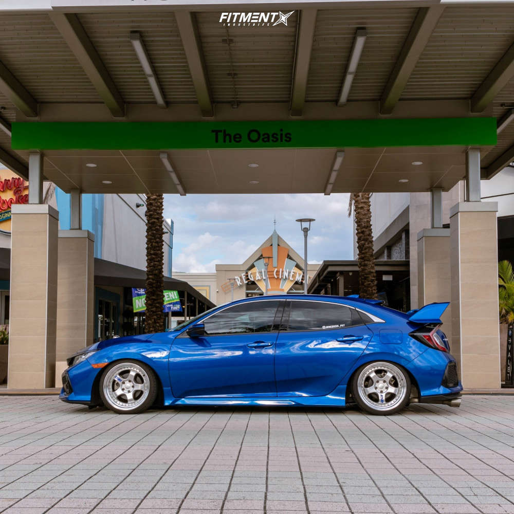2019 Honda Civic LX with 18x9.5 ESR Sr06 and Federal 225x35 on Coilovers | 1331387 | Fitment ...