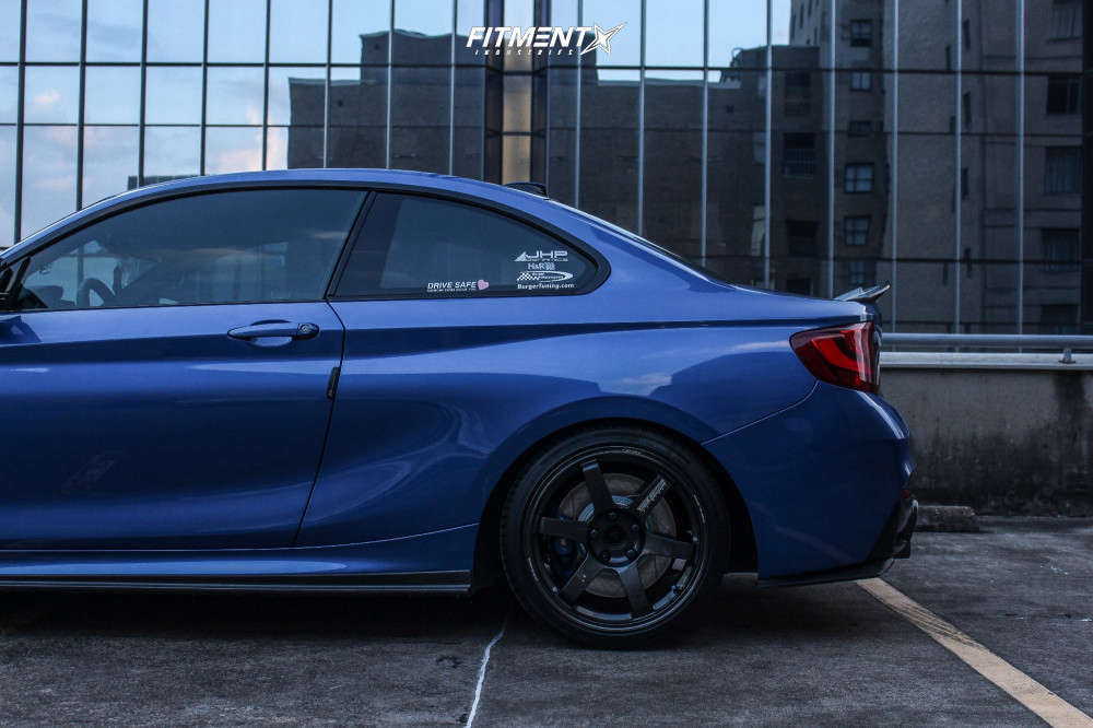 2015 BMW M235i Base with 18x8.5 Rays Engineering Te37 and Hankook ...