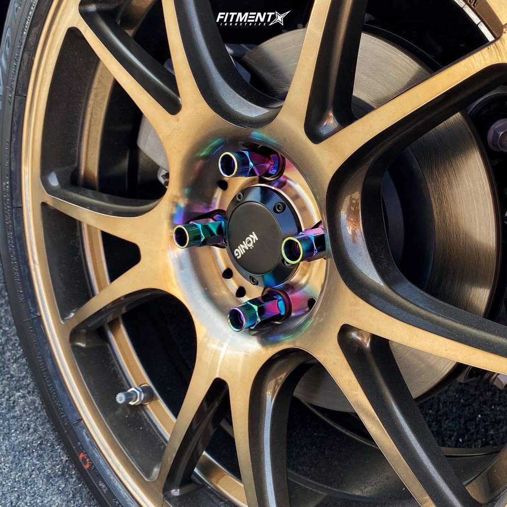 2020 Mazda MX-5 Miata Sport with 17x8 Konig Freeform and Yokohama ...