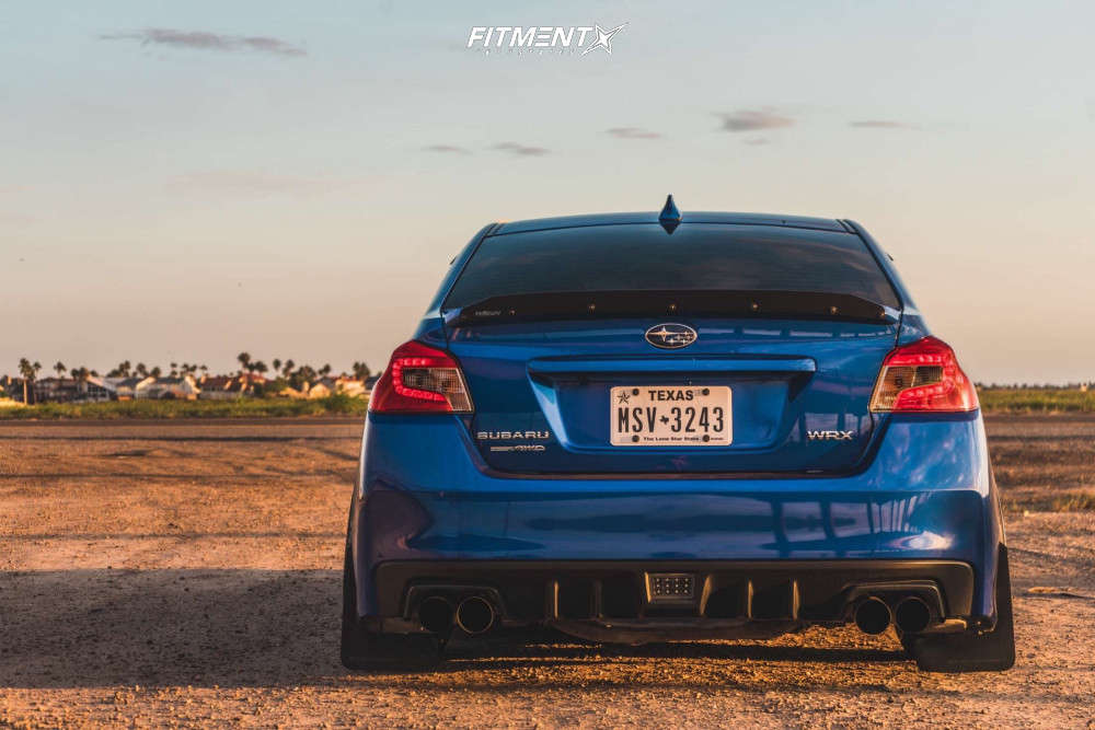 2018 Subaru WRX Base with 18x10.5 Aodhan Ds07 and Federal 225x40 on Air ...