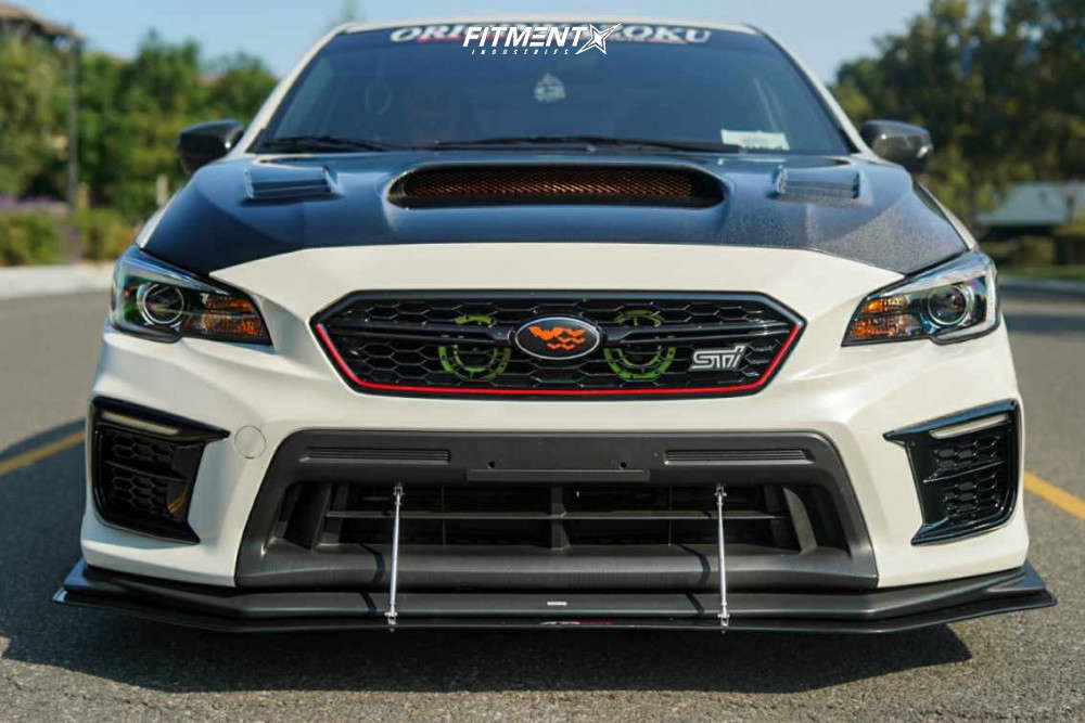 2019 Subaru WRX STI Base with 18x9.5 Rays Engineering Te37 and ...