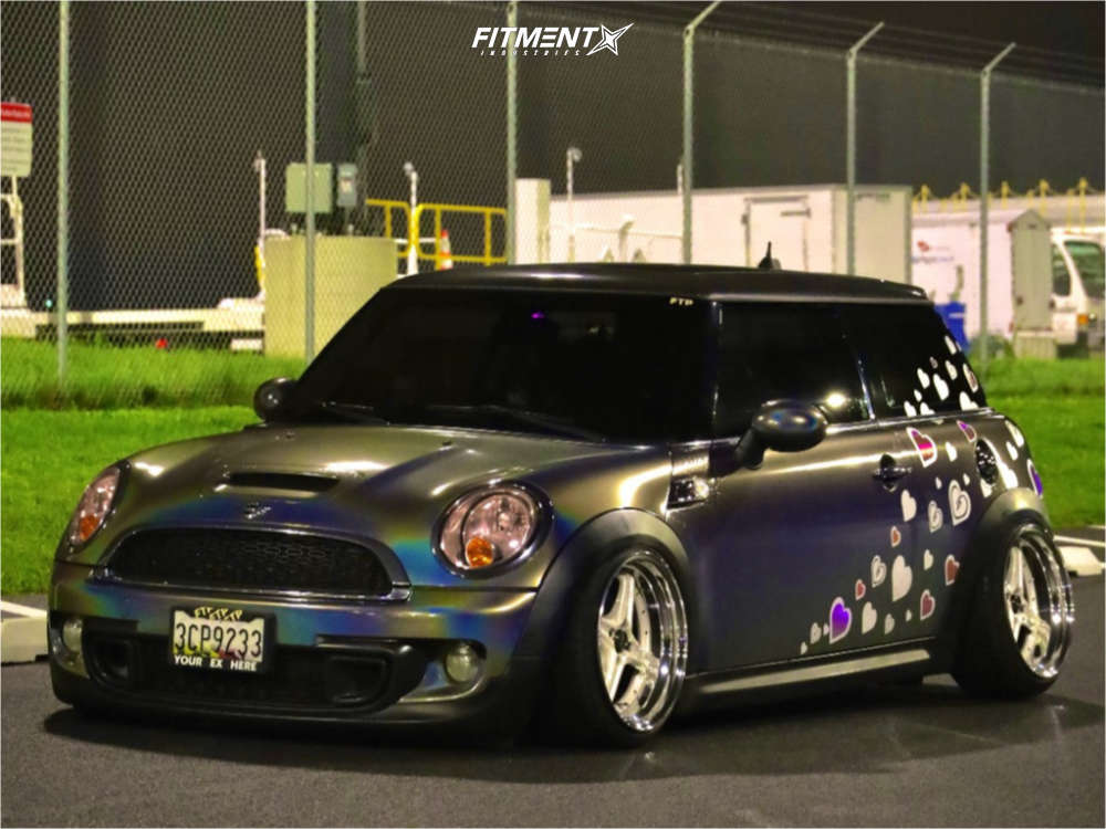 2012 Mini Cooper S with 17x9.5 SSR Professors SP-2 and Achilles 185x40 ...