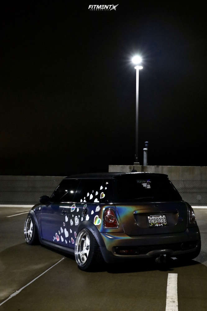 2012 Mini Cooper S with 17x9.5 SSR Professors SP-2 and Achilles 185x40 ...