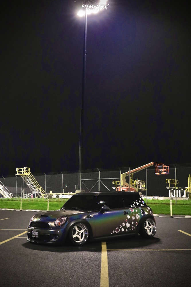 2012 Mini Cooper S with 17x9.5 SSR Professors SP-2 and Achilles 185x40 ...