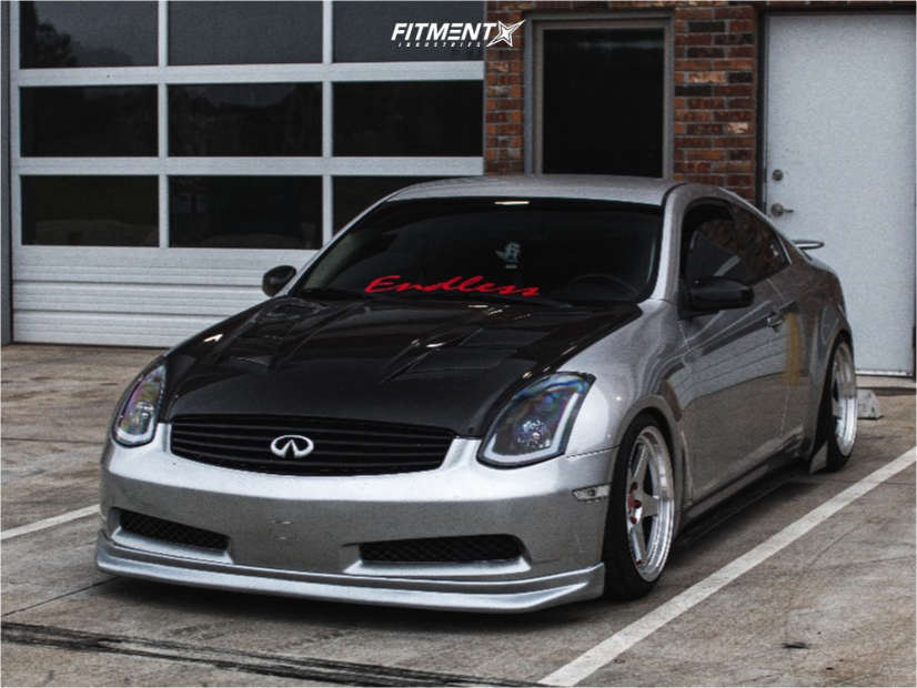 2004 INFINITI G35 Rwd 2dr Coupe w/Leather (3.5L 6cyl 5A) with 18x9.5 ...
