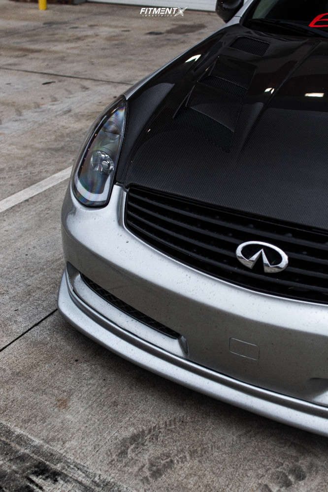 2004 INFINITI G35 Rwd 2dr Coupe w/Leather (3.5L 6cyl 5A) with 18x9.5 ...