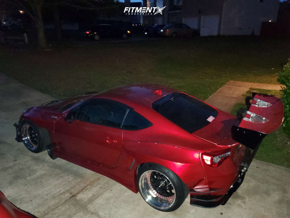 2016 Scion FR-S Base with 18x11 Forgestar M14 and Pirelli 225x40 on ...