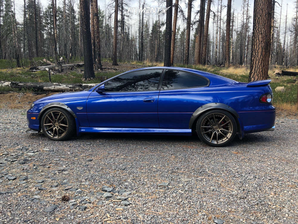 2006 Pontiac GTO Base with 18x8 Niche M222 and Continental 245x35 on ...