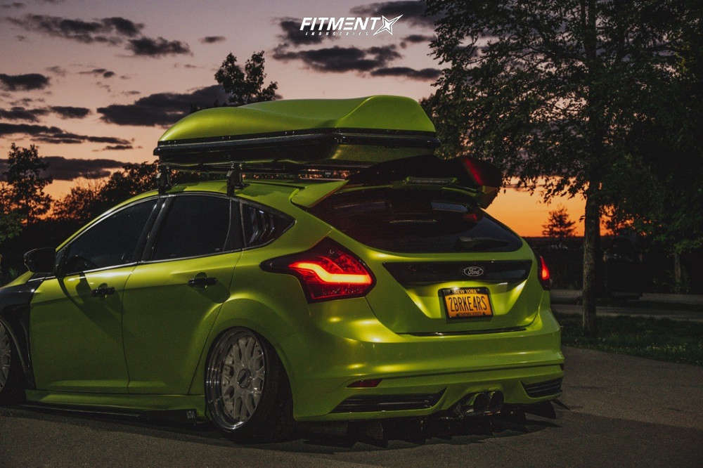 2013 Ford Focus ST with 18x9 BBS Rsii and Nitto 205x40 on Air ...