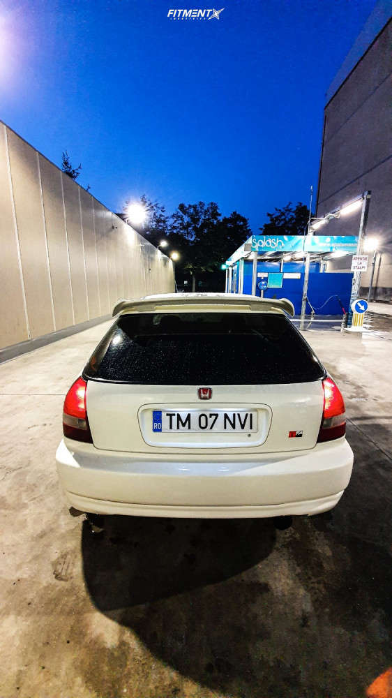 1999 Honda Civic DX with 15x7 Advan Racing RG-D2 and Nankang 195x55 on ...