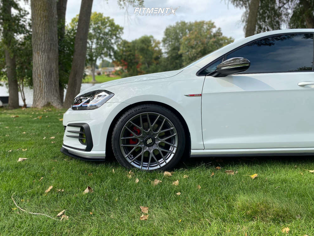 2018 Volkswagen GTI S with 18x8.5 Rotiform Rse and General 235x40 on ...