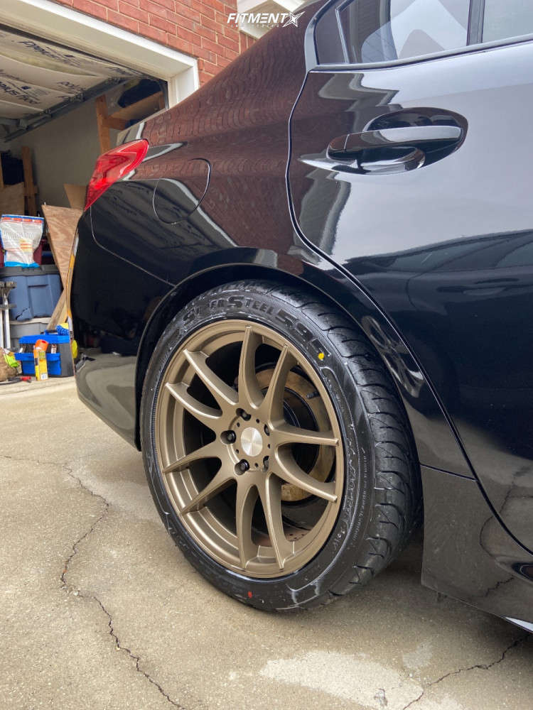 2015 Subaru WRX Limited with 18x8.5 AVID1 AV32 and Federal 245x40 on ...