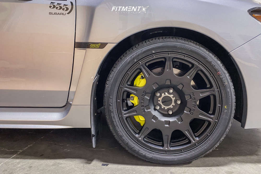 2020 Subaru WRX STI Base with 18x8 Method Mr502 and Yokohama 245x40 on ...