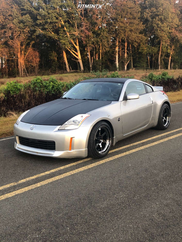 2003 Nissan 350Z Touring with 18x9.5 Cosmis Racing Xt-006r and ...