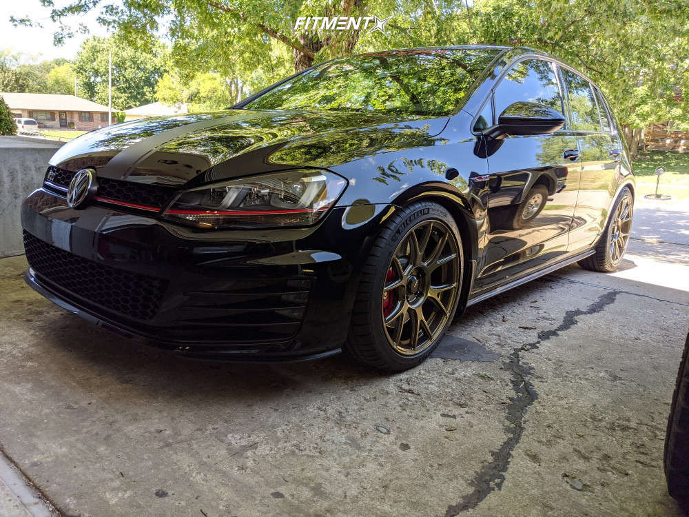 2016 Volkswagen GTI Performance with 18x8.5 Konig Ampliform and ...