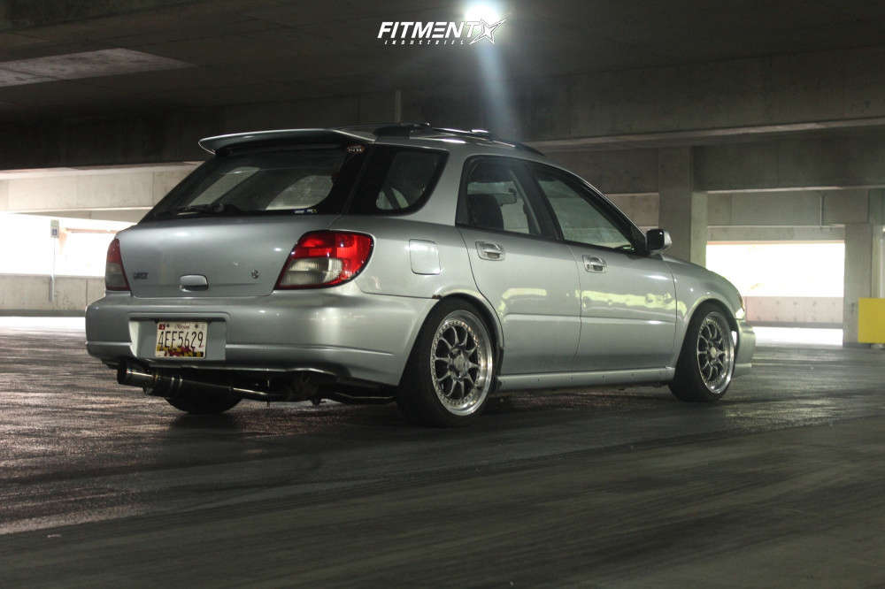 2003 Subaru WRX Base with 17x8 Blitz Type 01 and Achilles 245x40 on ...