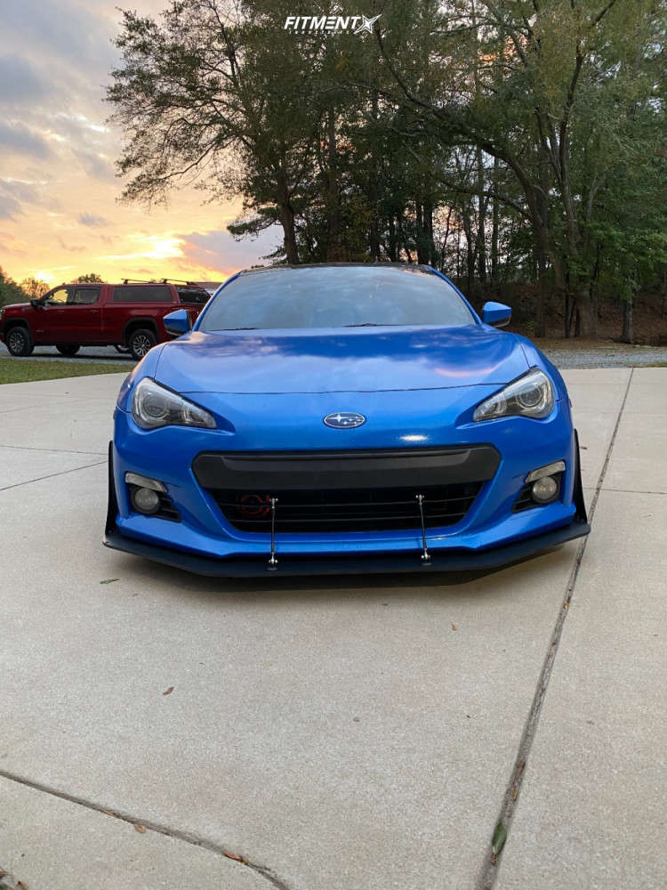 2015 Subaru BRZ Limited with 17x9 720 Form GTF1 and Michelin 255x40 on ...