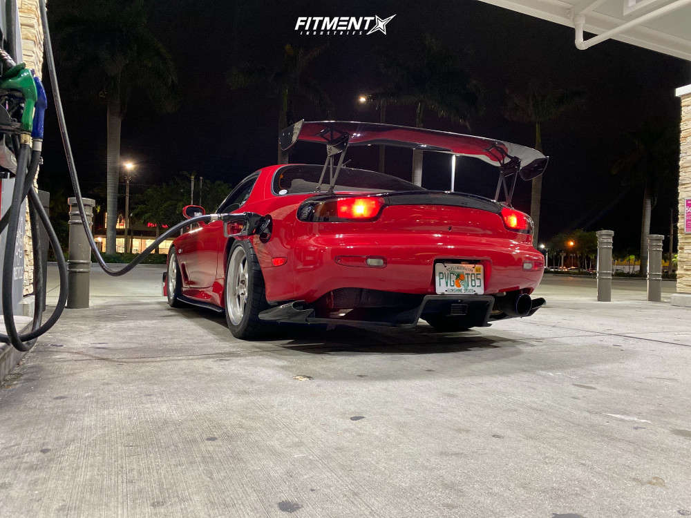 1995 Mazda RX-7 Base with 17x9 Volk Gt-p and Toyo Tires 245x40 on ...