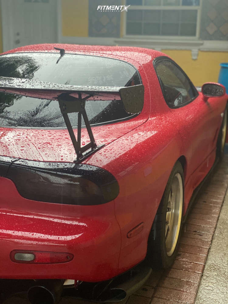 1995 Mazda RX-7 Base with 17x9 Volk Gt-p and Toyo Tires 245x40 on ...