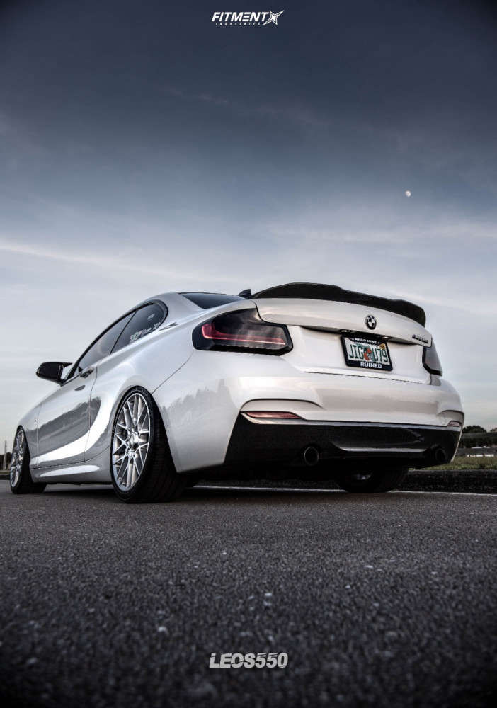 2015 BMW M235i Base with 18x8.5 Rotiform Rse and Pirelli 225x35 on ...