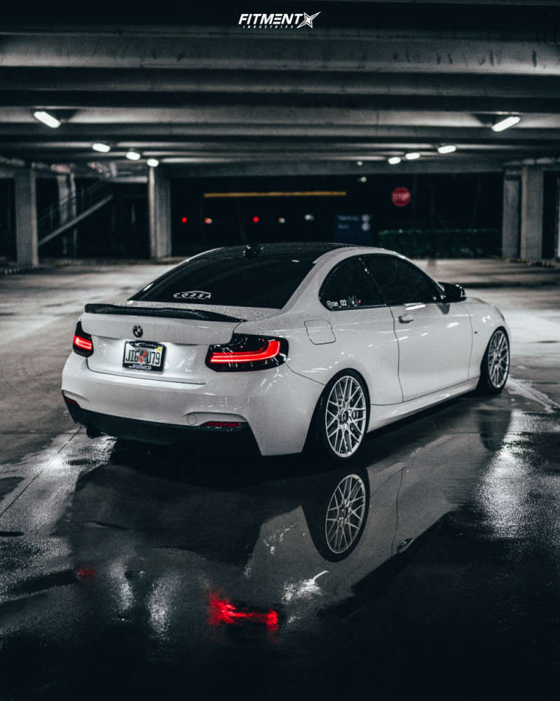 2015 BMW M235i Base with 18x8.5 Rotiform Rse and Pirelli 225x35 on ...