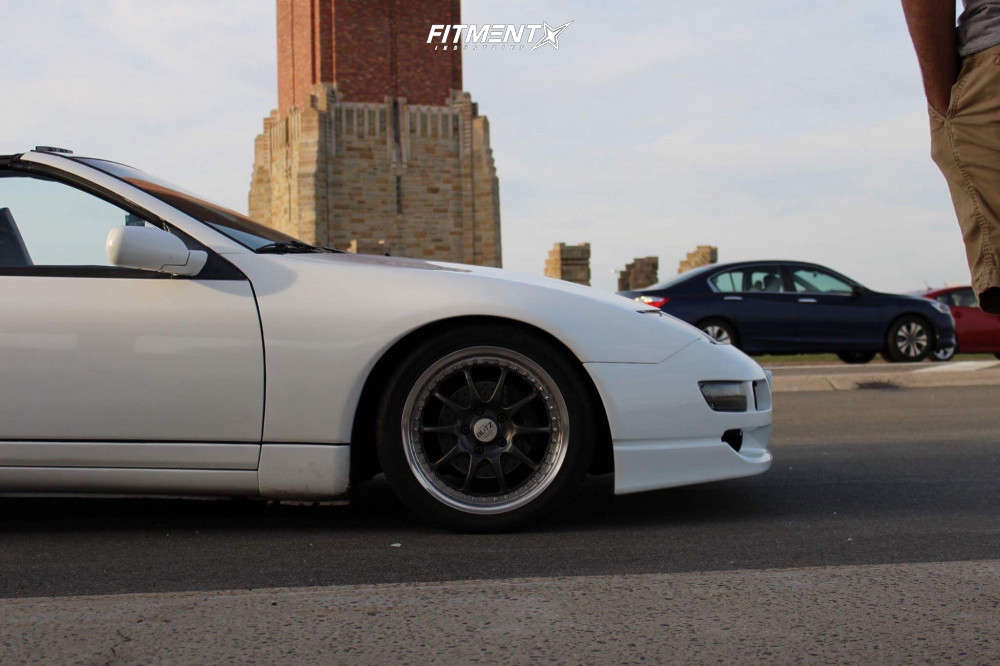 1993 Nissan 300ZX Base with 17x8 Blitz Type 01 and Hankook 245x40 on ...