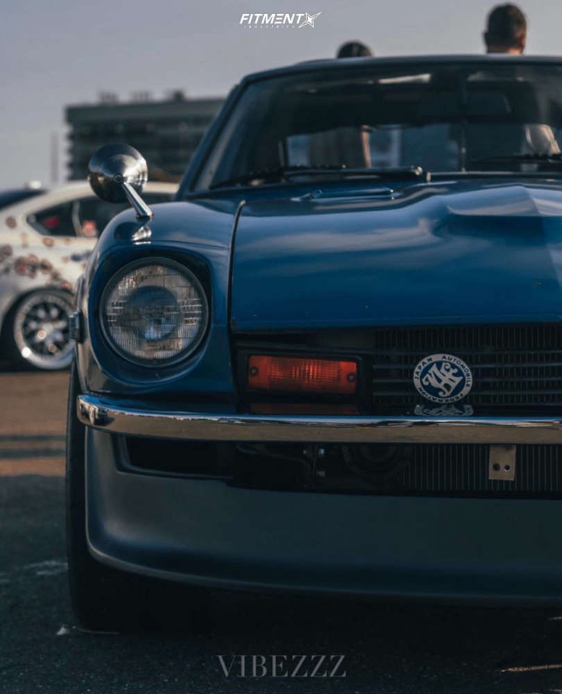 1977 Nissan 280Z Base with 15x8 Rota Rb and Toyo Tires 225x50 on Stock ...