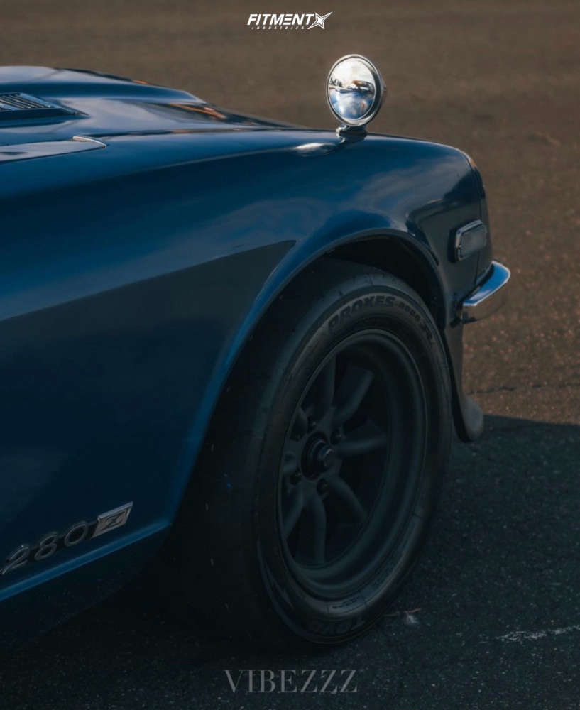 1977 Nissan 280Z Base with 15x8 Rota Rb and Toyo Tires 225x50 on Stock ...