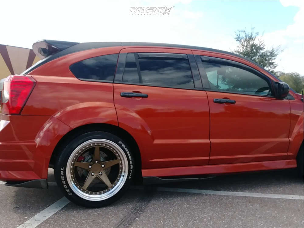 2008 Dodge Caliber SRT-4 with 19x9.5 Aodhan Ds05 and Federal 245x40 on ...