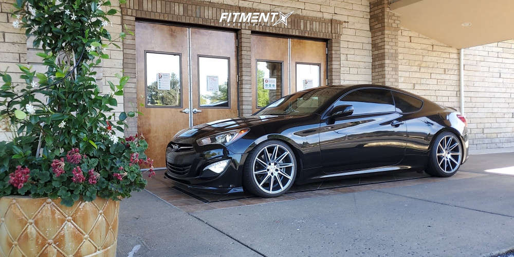 2014 Hyundai Genesis Coupe 2.0T Premium with 19x8.5 Verde Quantum and ...