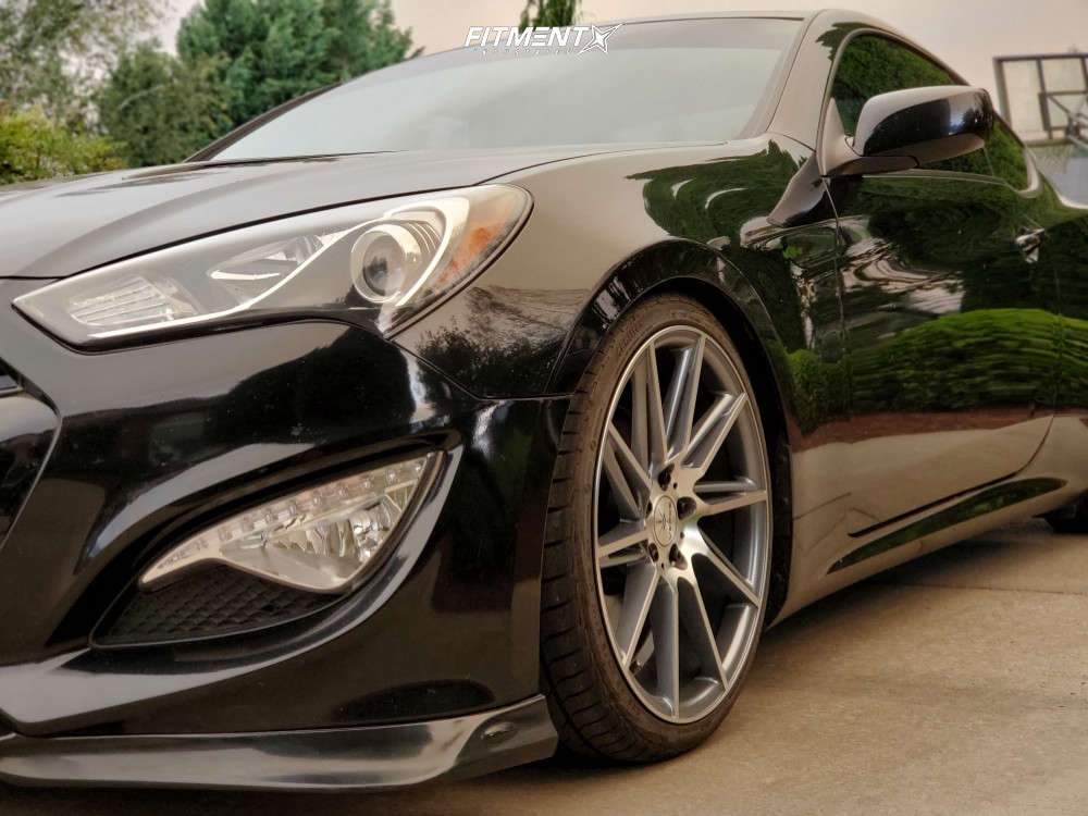 2014 Hyundai Genesis Coupe 2.0T Premium with 19x8.5 Verde Quantum and ...