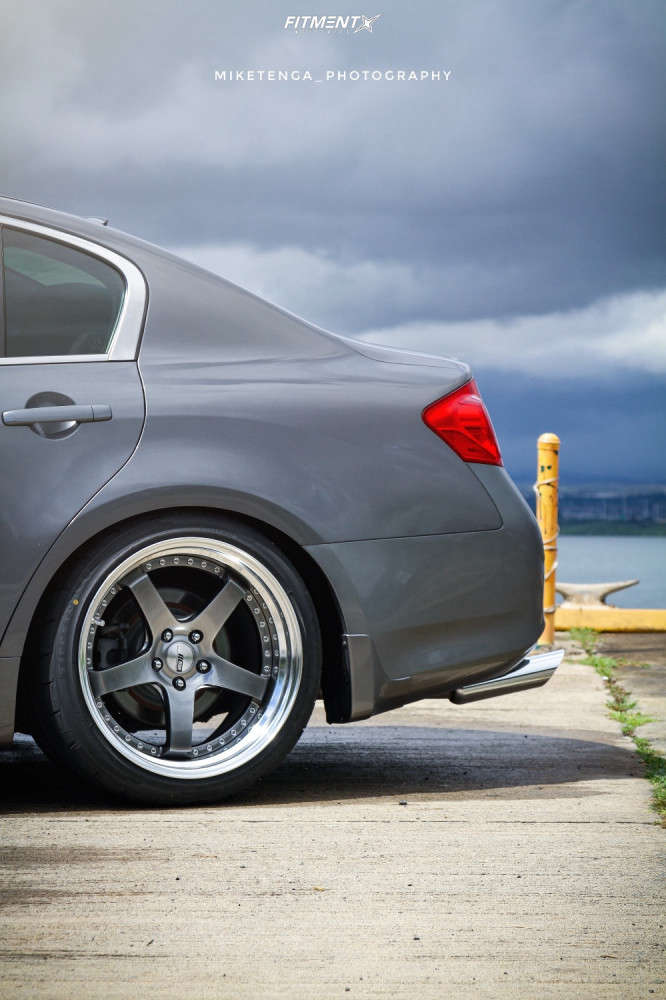 2013 INFINITI G37 Journey with 19x9.5 SSR Sp4 and Firestone 245x40 on ...