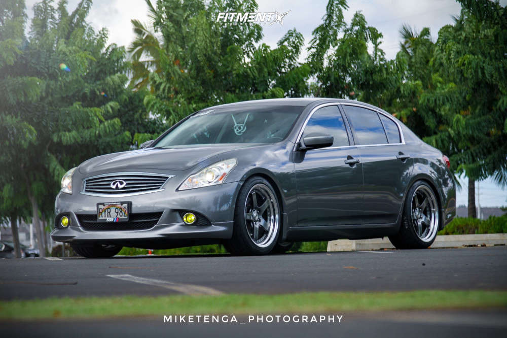 2013 INFINITI G37 Journey with 19x9.5 SSR Sp4 and Firestone 245x40 on ...