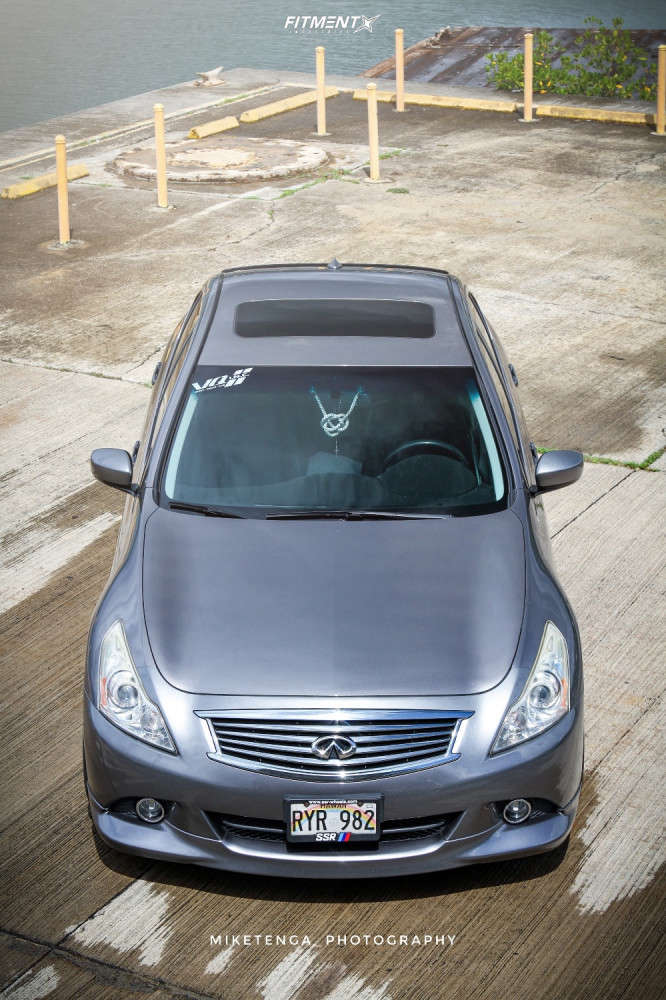 2013 INFINITI G37 Journey with 19x9.5 SSR Sp4 and Firestone 245x40 on ...
