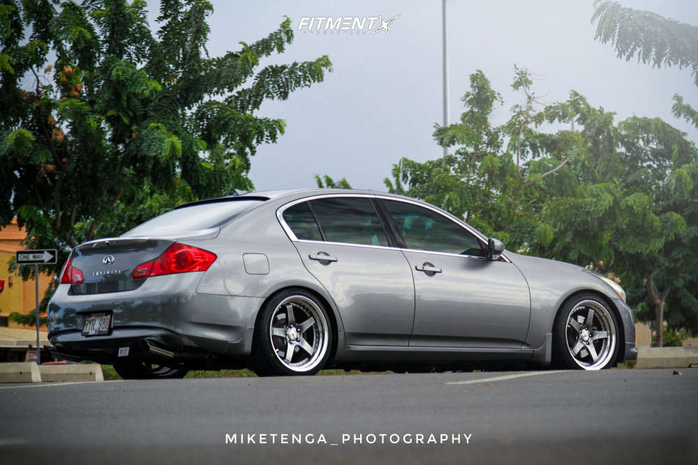 2013 INFINITI G37 Journey with 19x9.5 SSR Sp4 and Firestone 245x40 on ...