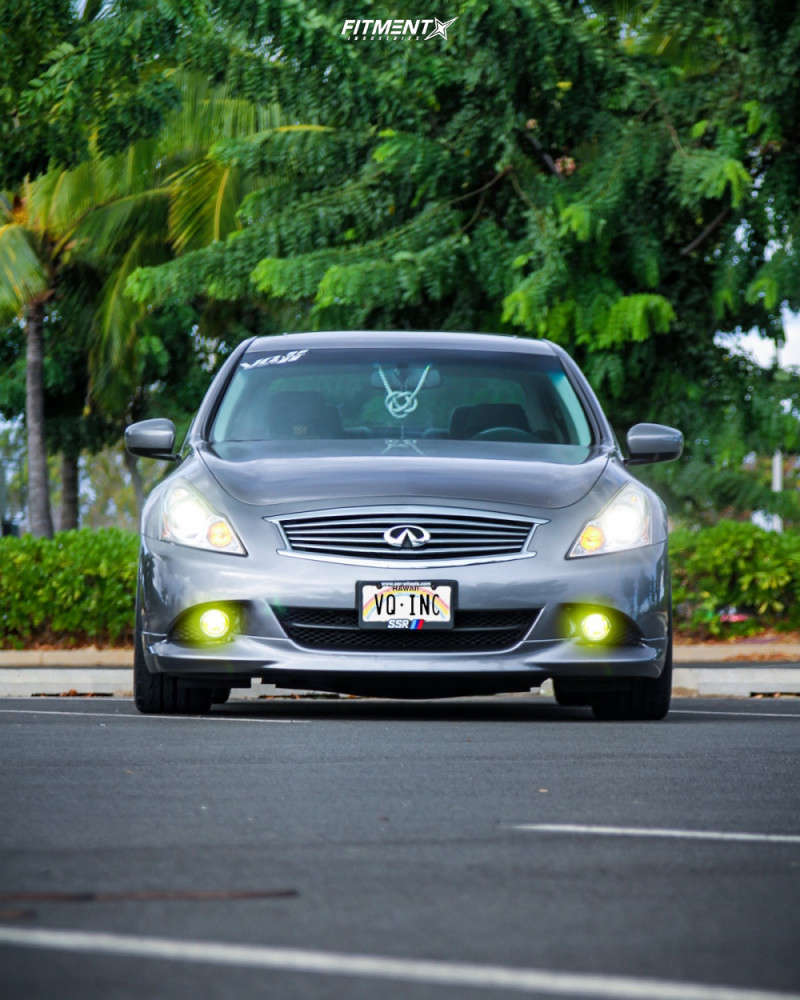 2013 INFINITI G37 Journey with 19x9.5 SSR Sp4 and Firestone 245x40 on ...